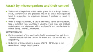 Seed storage and maintenance | PPTX