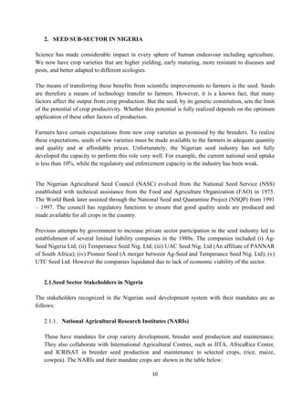 Seed strategy document | PDF