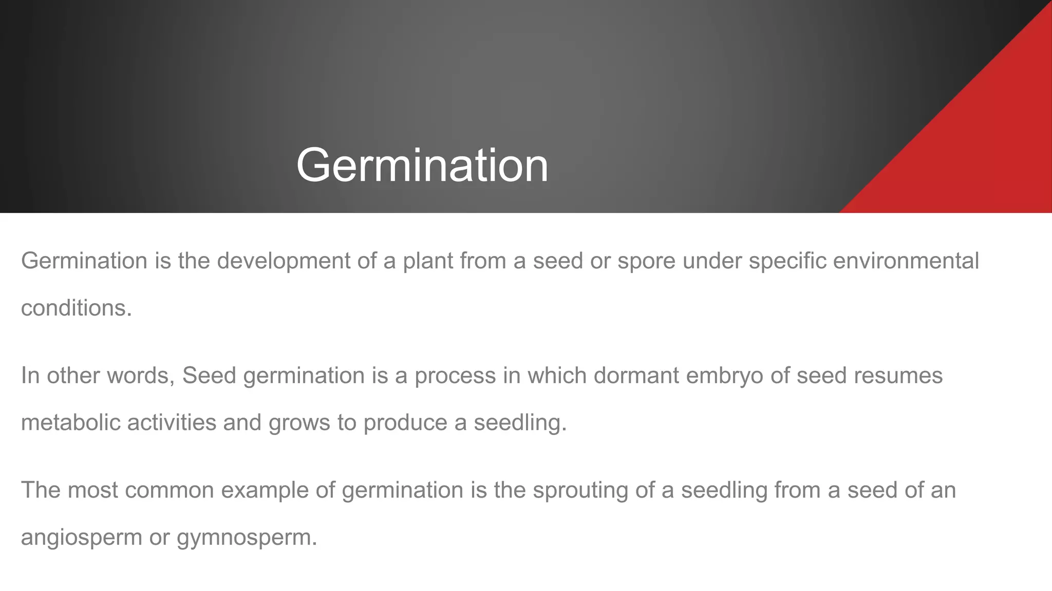 Seed structure and germination | PPTX