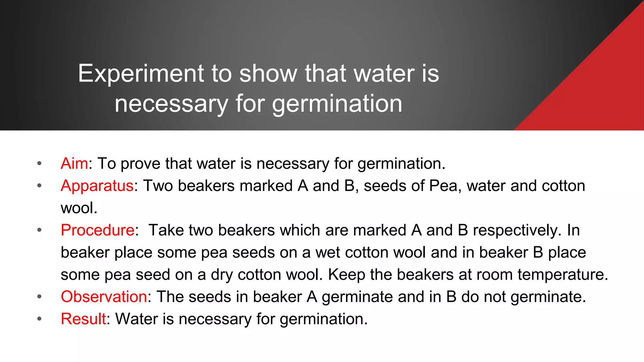 Seed structure and germination | PPTX