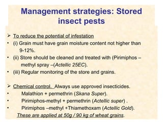 Seeds visit seminar june 2015 (insect pests) | PPT