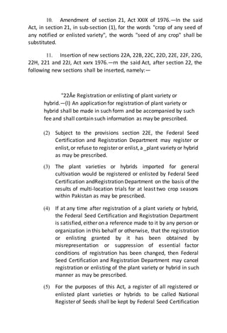 Seed system in pakistan | DOCX