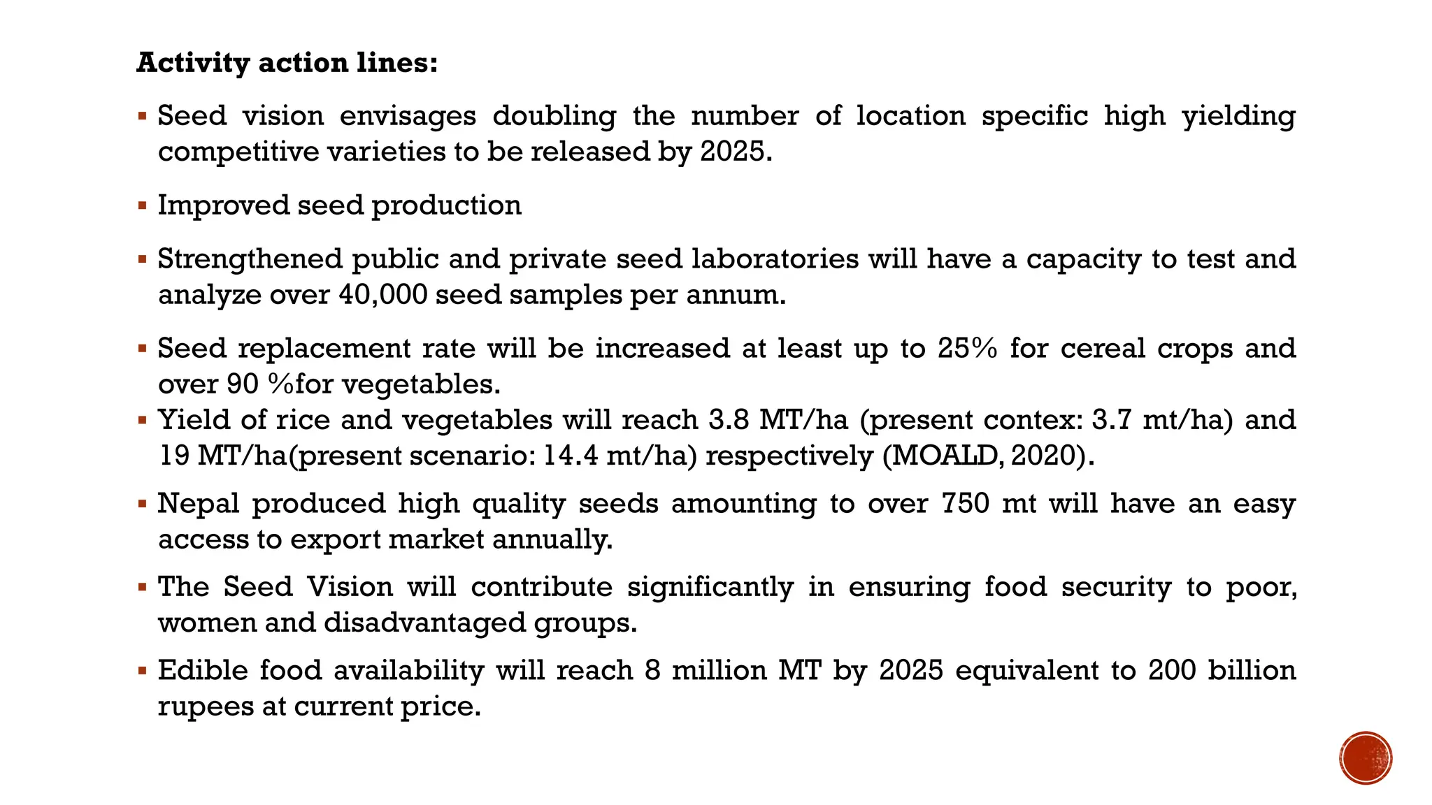 Seed system of nepal 5th semester lamjung campus | PDF