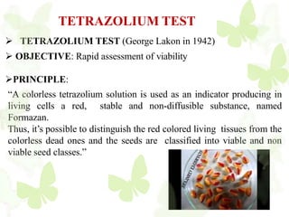 Seed technology | PPTX