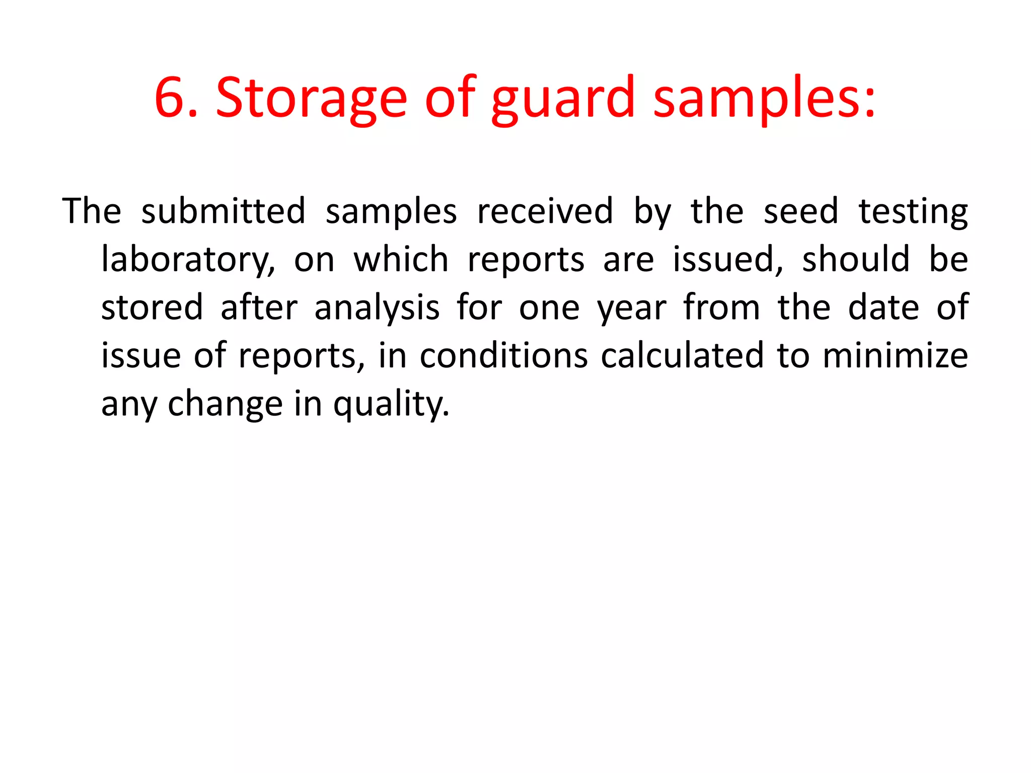 Seed testing of laboratry | PPTX