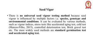 Seed testing-Vigour and Viability.pptx
