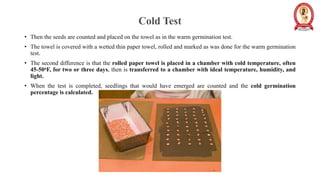 Seed testing-Vigour and Viability.pptx