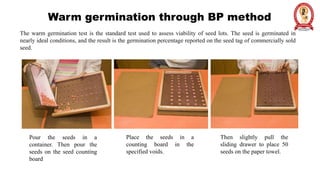 Seed testing-Vigour and Viability.pptx