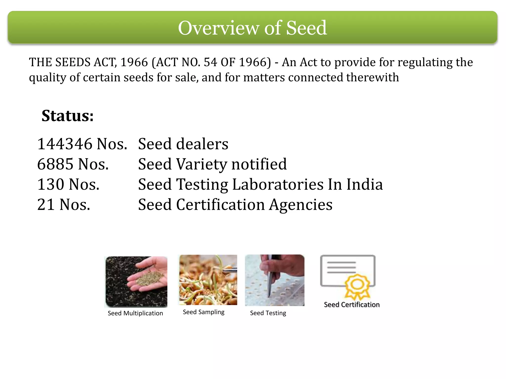 Seed tracebility | PPTX