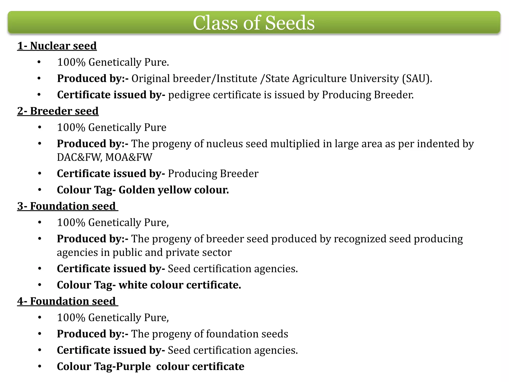 Seed tracebility | PPTX