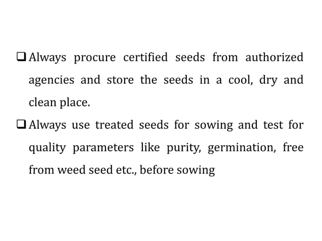 Seed tracebility | PPTX | Agriculture | Industries