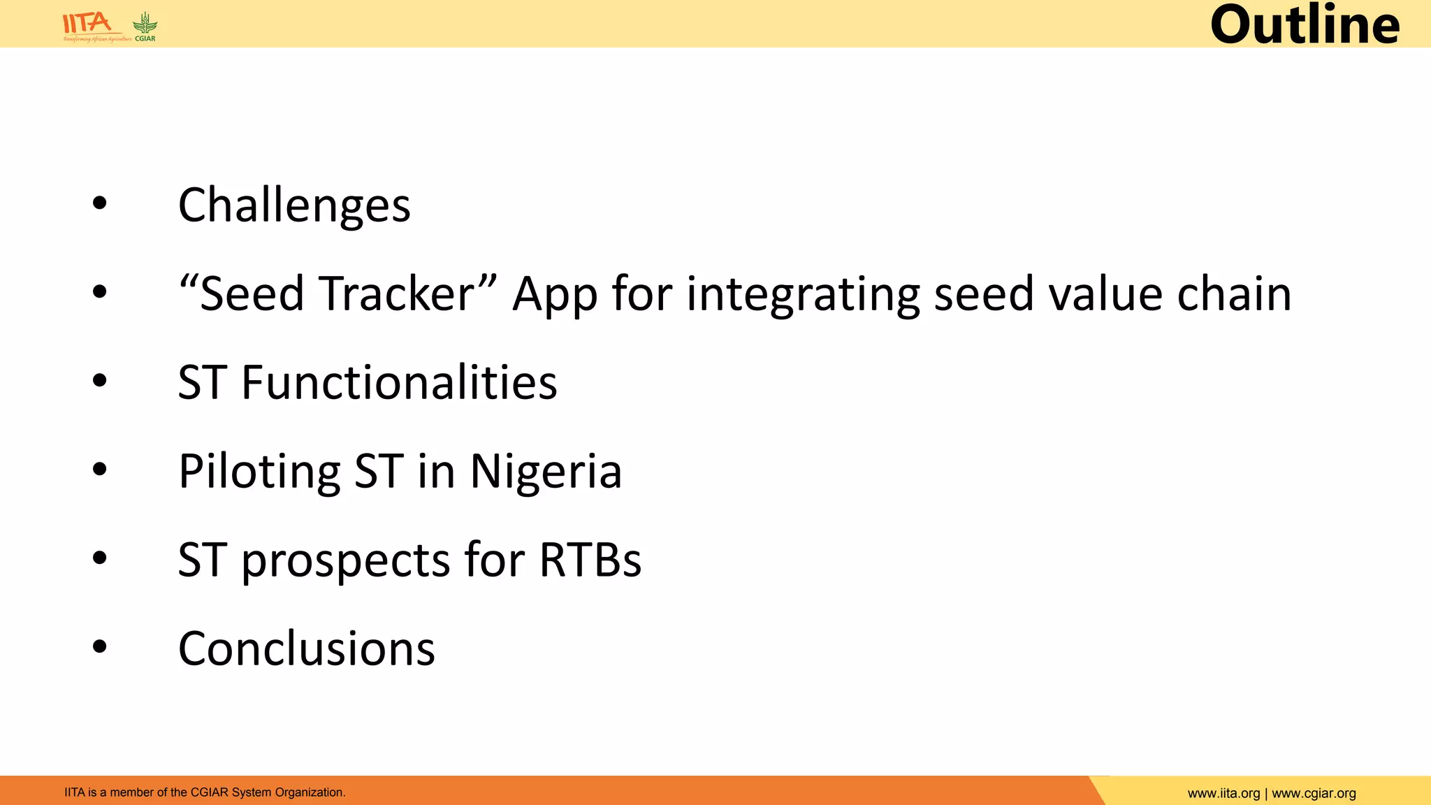 A digital innovation for seed value chain integration for enhancing ...