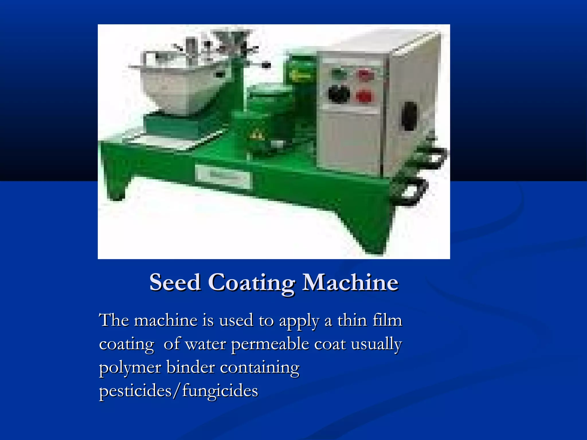 Seed treatment | PPT