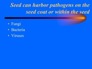 Seed treatment | PPTX