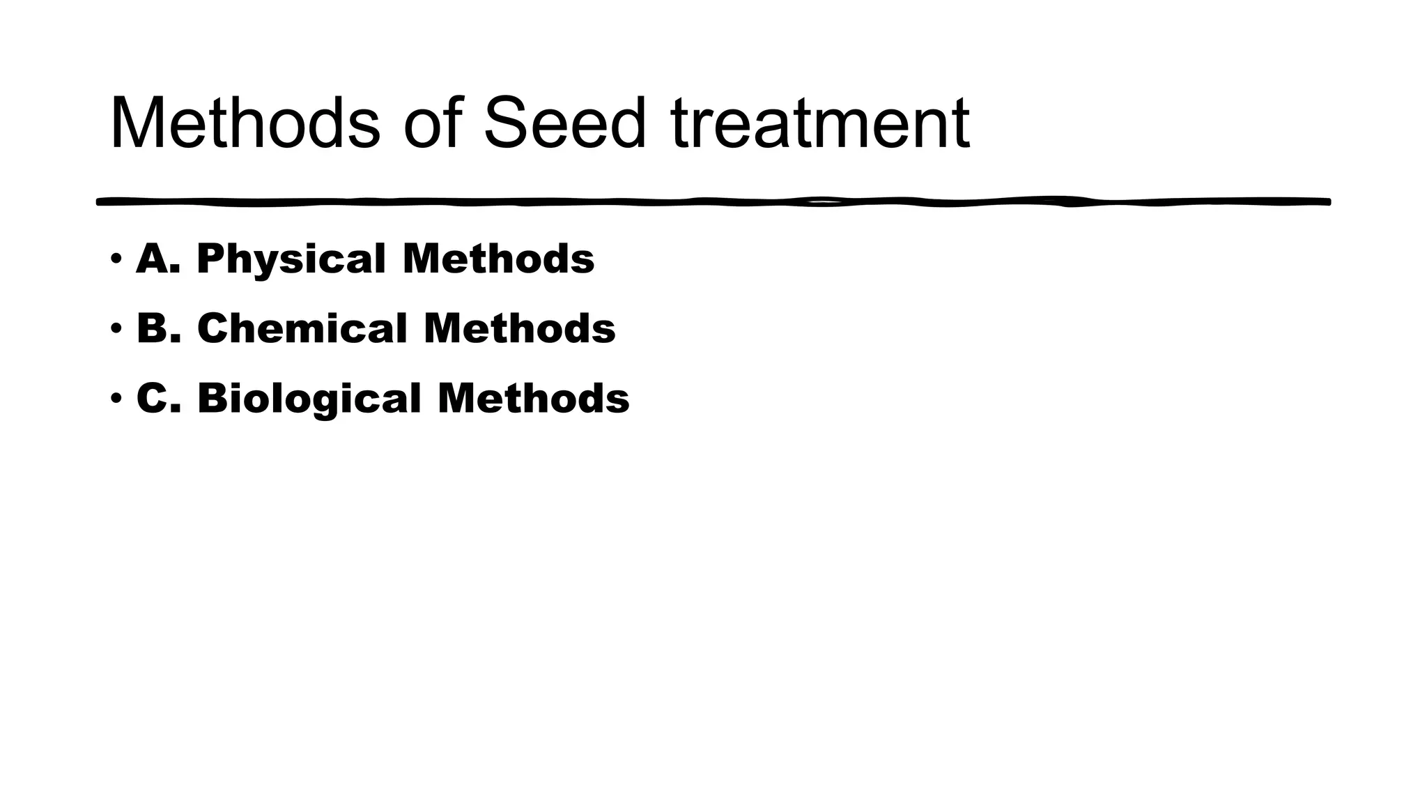 Seed treatment & methods | PPTX