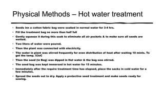 Seed treatment & methods | PPTX