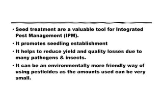 Seed treatment & methods | PPTX