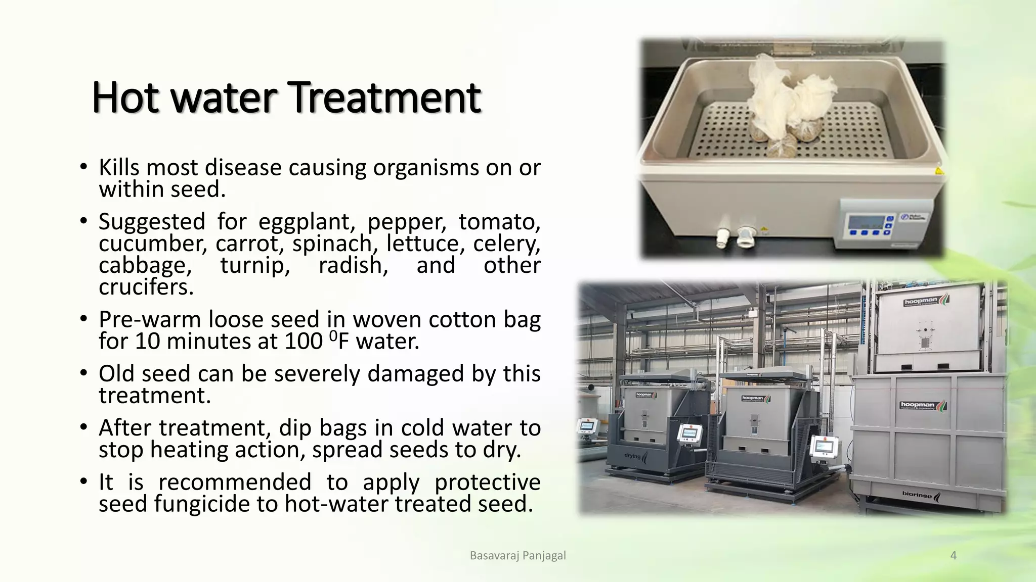 Seed treatments | PDF
