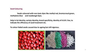 Seed treatments | PDF