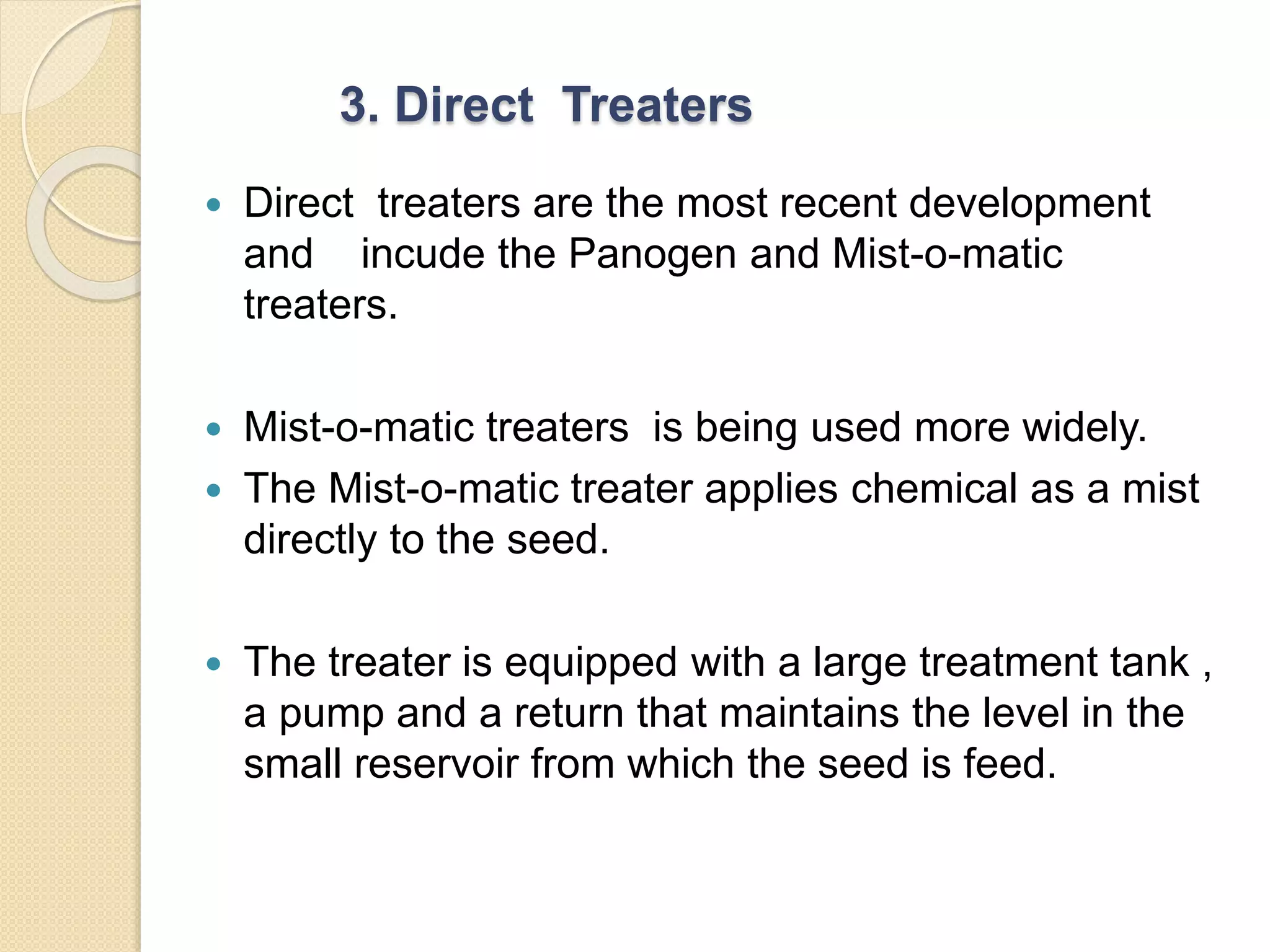 Seed treatment techniques | PPTX