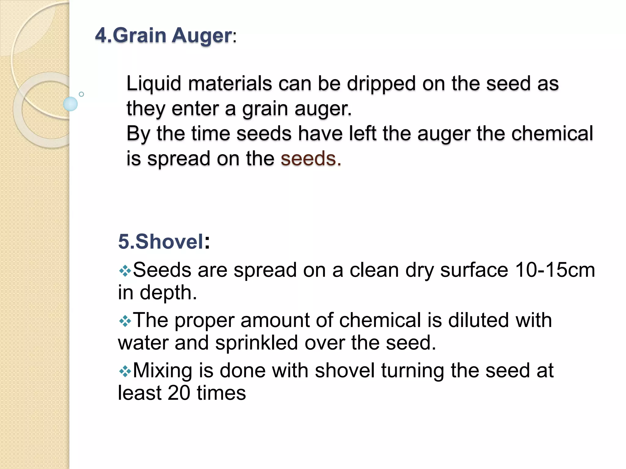 Seed treatment techniques | PPTX
