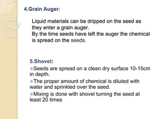 Seed treatment techniques | PPTX