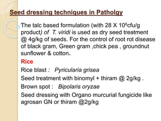 Seed treatment techniques | PPTX