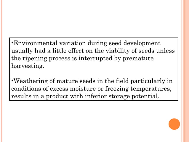 Seed viability | PPT