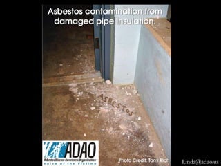 ADAO's "Asbestos: See for Yourself” Photographic Educational Campaign ...