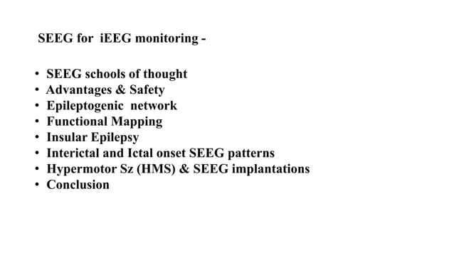 Stereo EEG or invasive EEG in Surgical epileptology.pptx