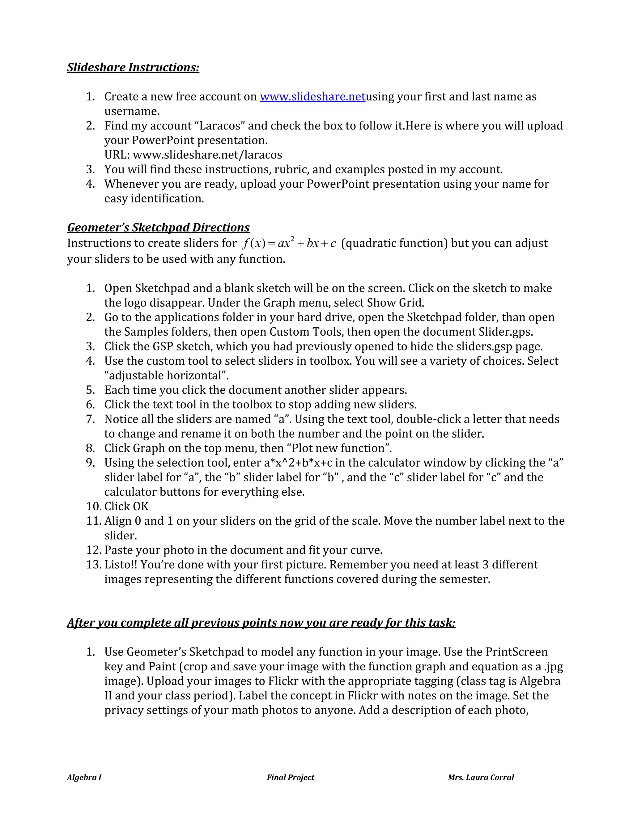 Seeing math everywhere algebra I eng | PDF