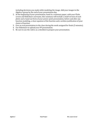 Seeing math everywhere algebra I eng | PDF