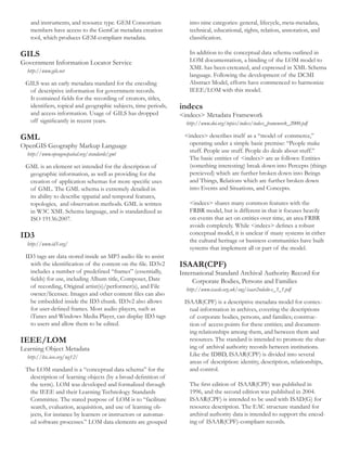 Glossary of Metadata standards | PDF