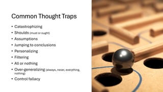 See it and Catch it! Recognizing the Thought Traps that Negatively ...