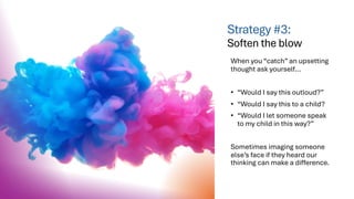 See it and Catch it! Recognizing the Thought Traps that Negatively ...