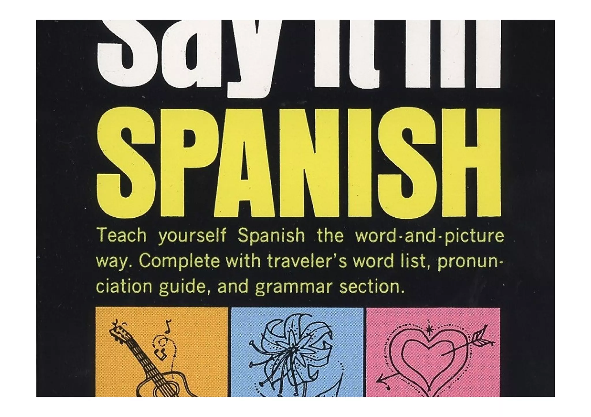 See IT And Say IT in Spanish (Signet) | PDF