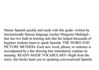 See IT And Say IT in Spanish (Signet) | PDF