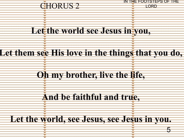 SEE JESUS IN YOU | PPT