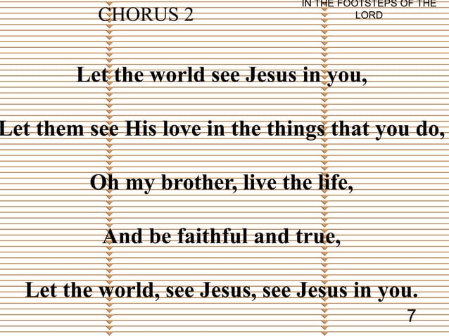 SEE JESUS IN YOU | PPT