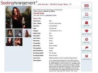 Seeking arrangement | PPTX