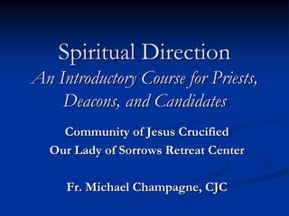 seekingspiritualdirection.ppt