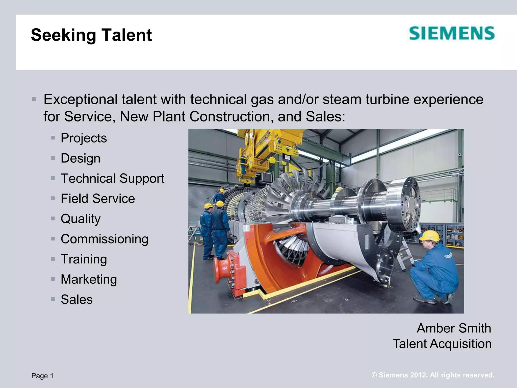 Seeking Talent | PPTX