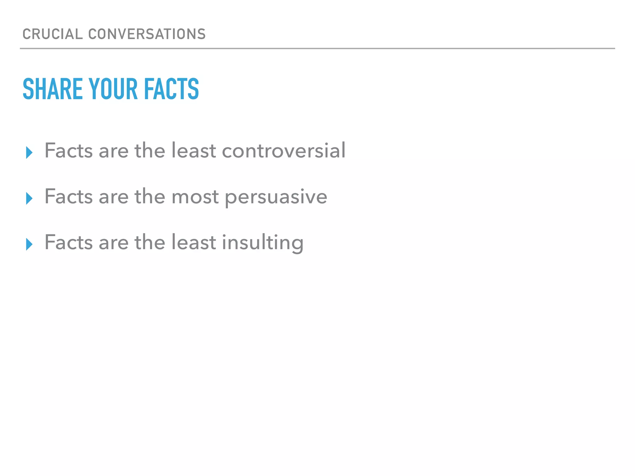 Seek to understand Crucial Conversations | PPT