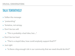 Seek to understand Crucial Conversations | PDF