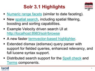 Seeley yonik solr performance key innovations | PPT