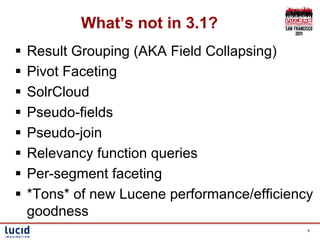 Seeley yonik solr performance key innovations | PPT