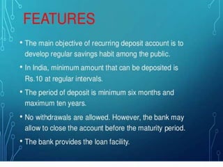 PPT. ON BANK ACCOUNTS | PPT