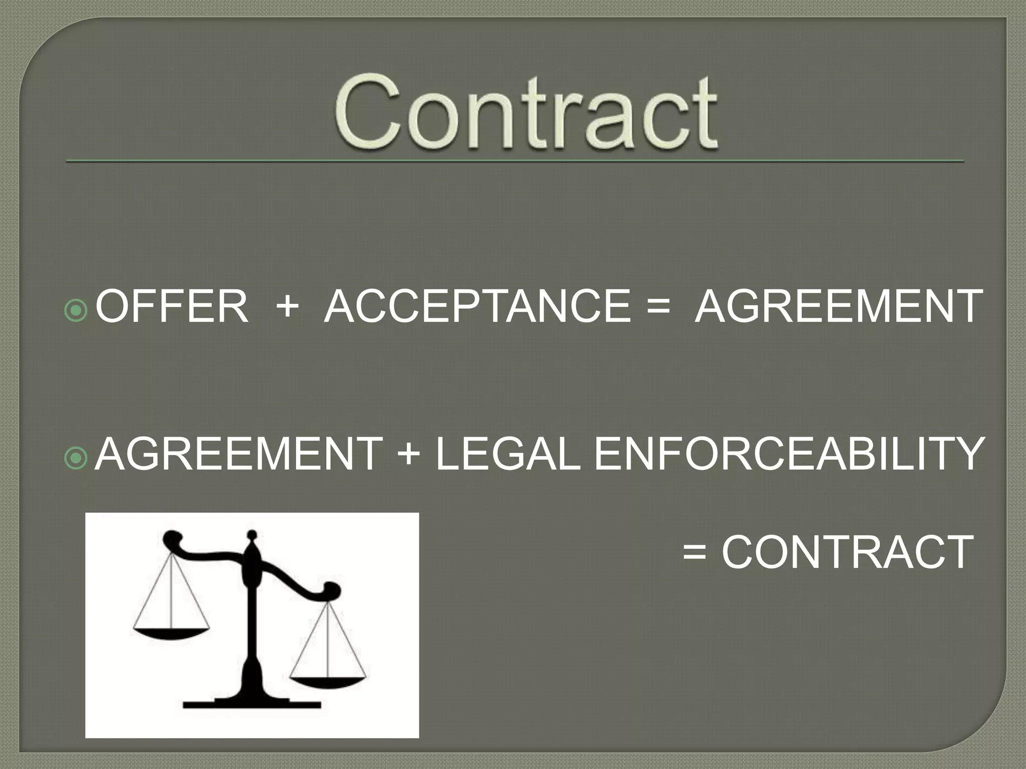 Presentation on Indian contract act | PPTX