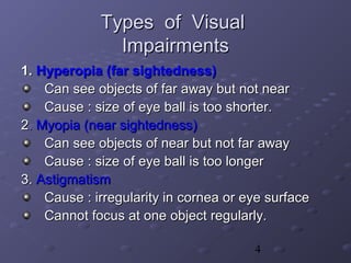 visual impairment | PPT