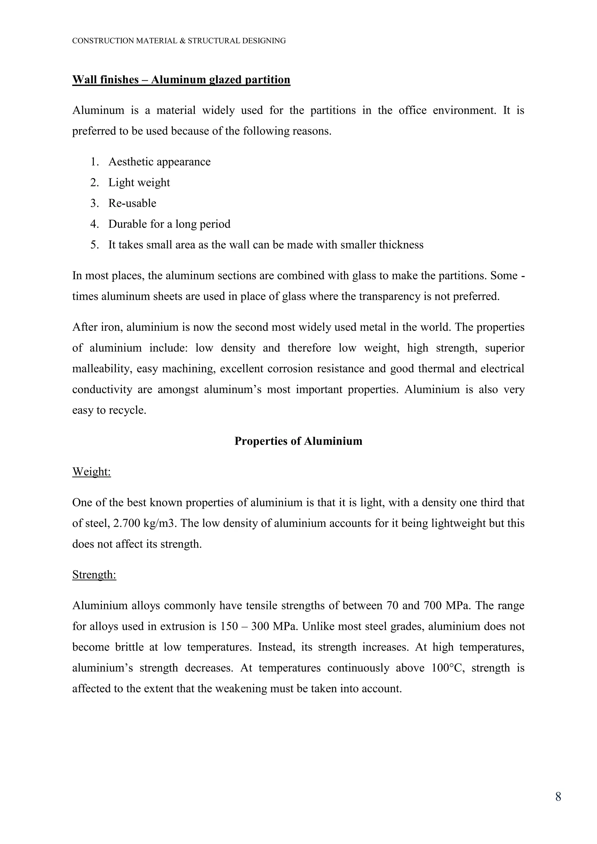 Construction Material & Structural Design | PDF | Civil Engineering ...